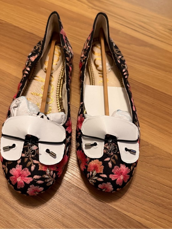 Sam Edelman | Shoes | Sam Edelman Felicia Floral Embroidered Pink ...